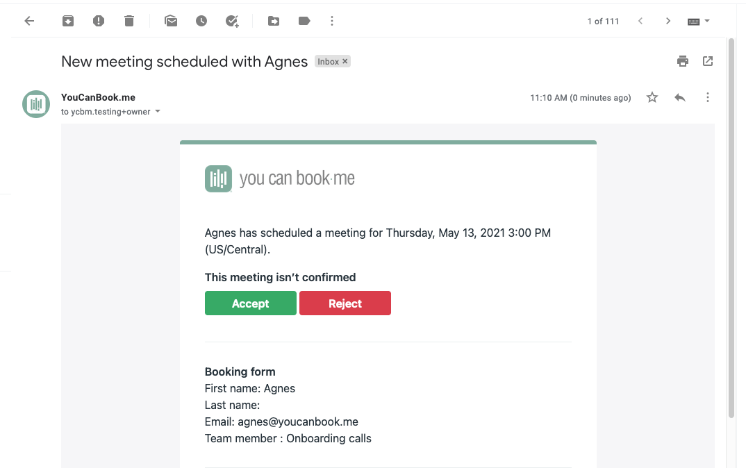Accept or reject booking requests – YouCanBookMe Help Center