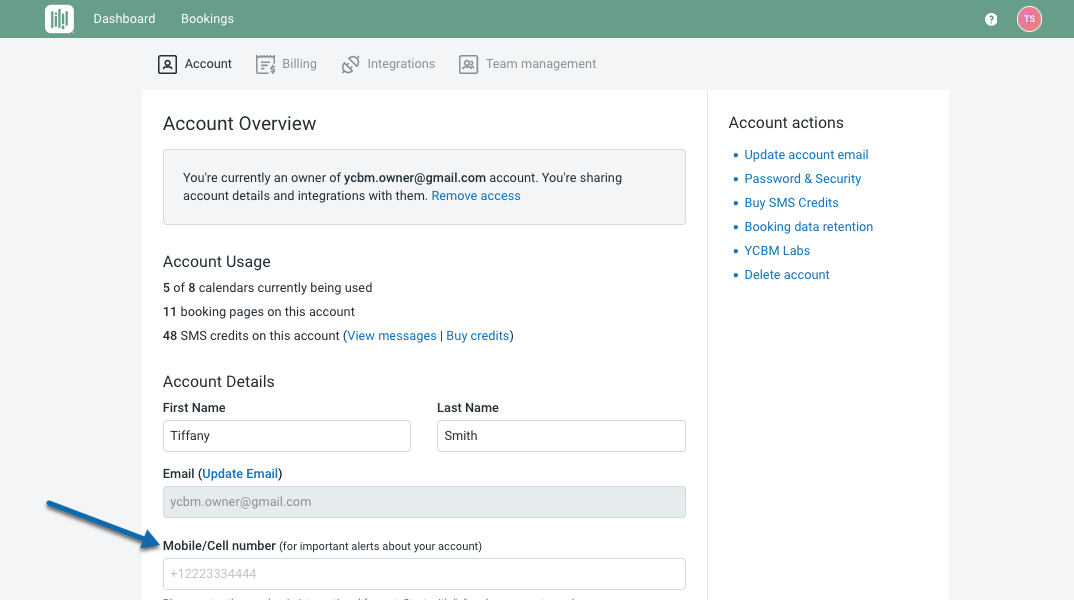 How to create a new notification to yourself – YouCanBookMe