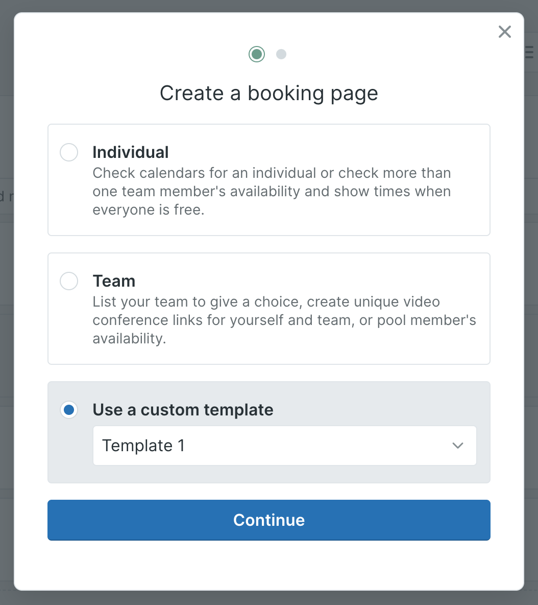 Share templates with your team – YouCanBookMe