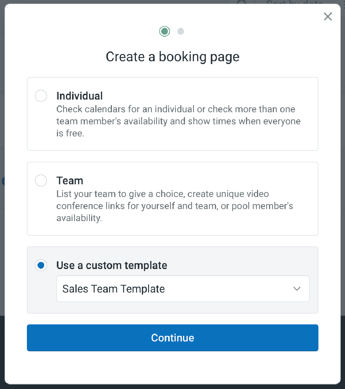 Apply templates to booking pages – YouCanBookMe