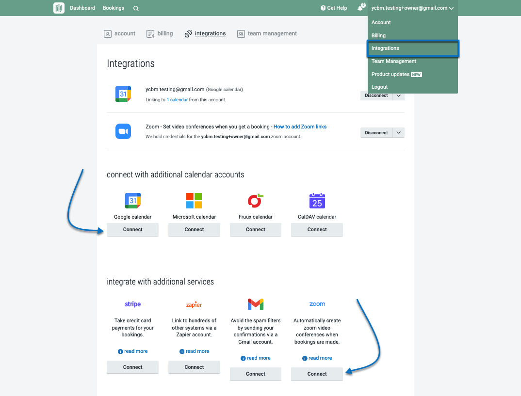 Set up a booking page for 1:1 sessions with students – YouCanBookMe