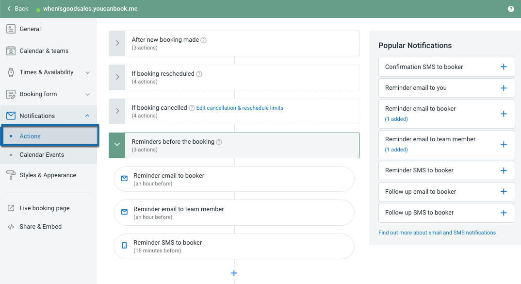 Start up guide for Teams – YouCanBookMe