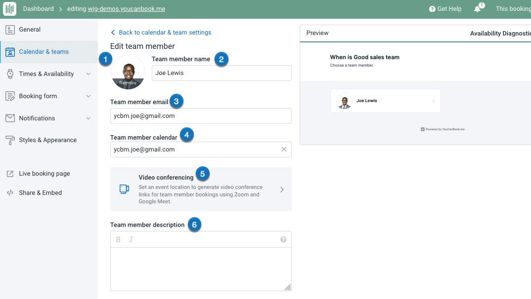 Set up a booking page for your team – YouCanBookMe