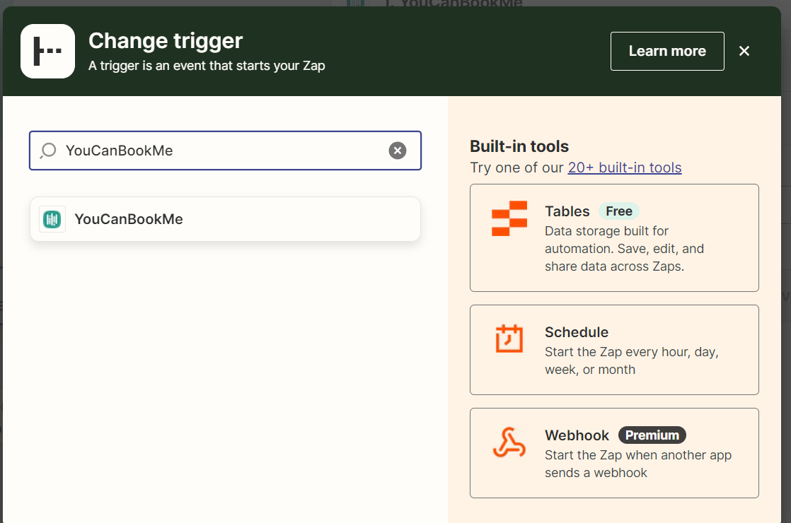 Integrate with HubSpot through Zapier – YouCanBookMe Help Center