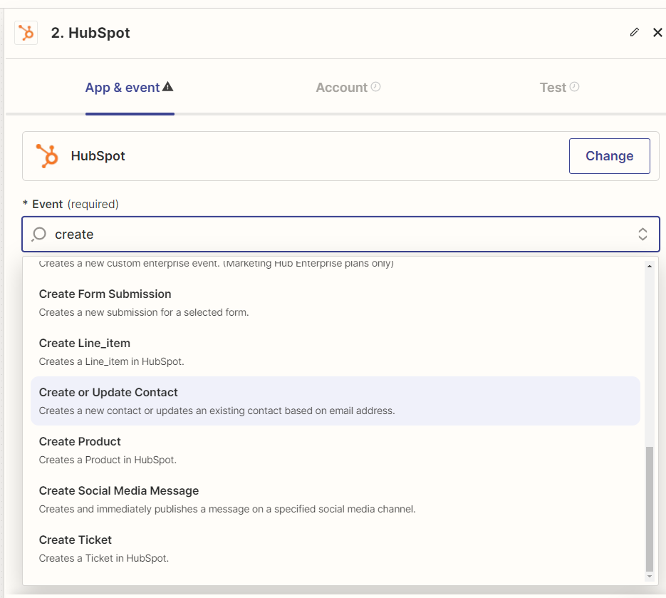 Integrate with HubSpot through Zapier – YouCanBookMe Help Center